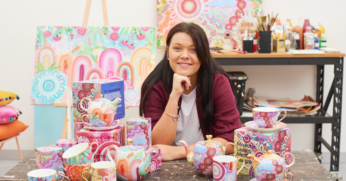 Brooke Sutton lends a burst of colours to T2’s latest collection | SG ...