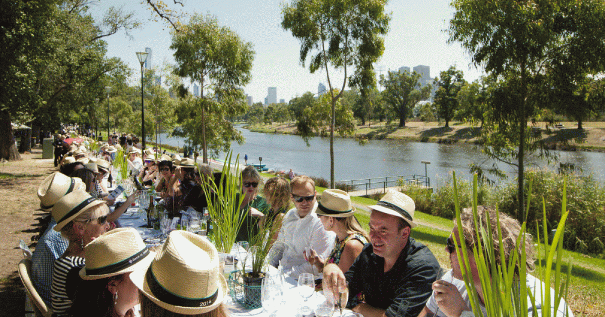 Sign up for the world's longest lunch at this famed Aussie food ...