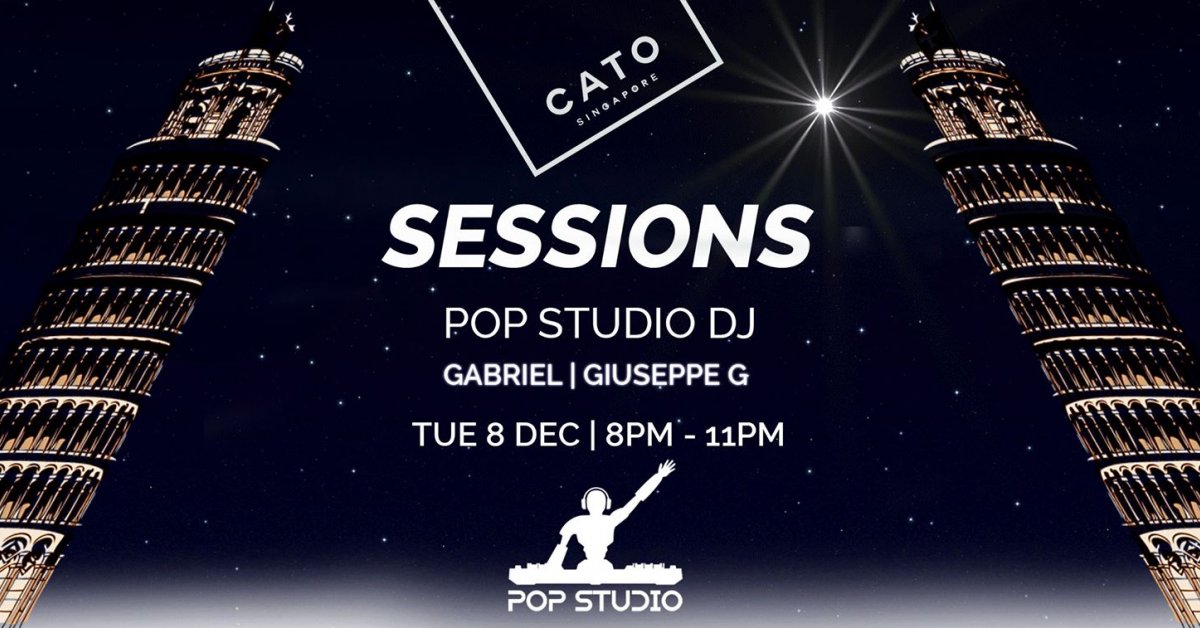 Cato Sessions hosted by POP Studio DJ | SG Magazine Online