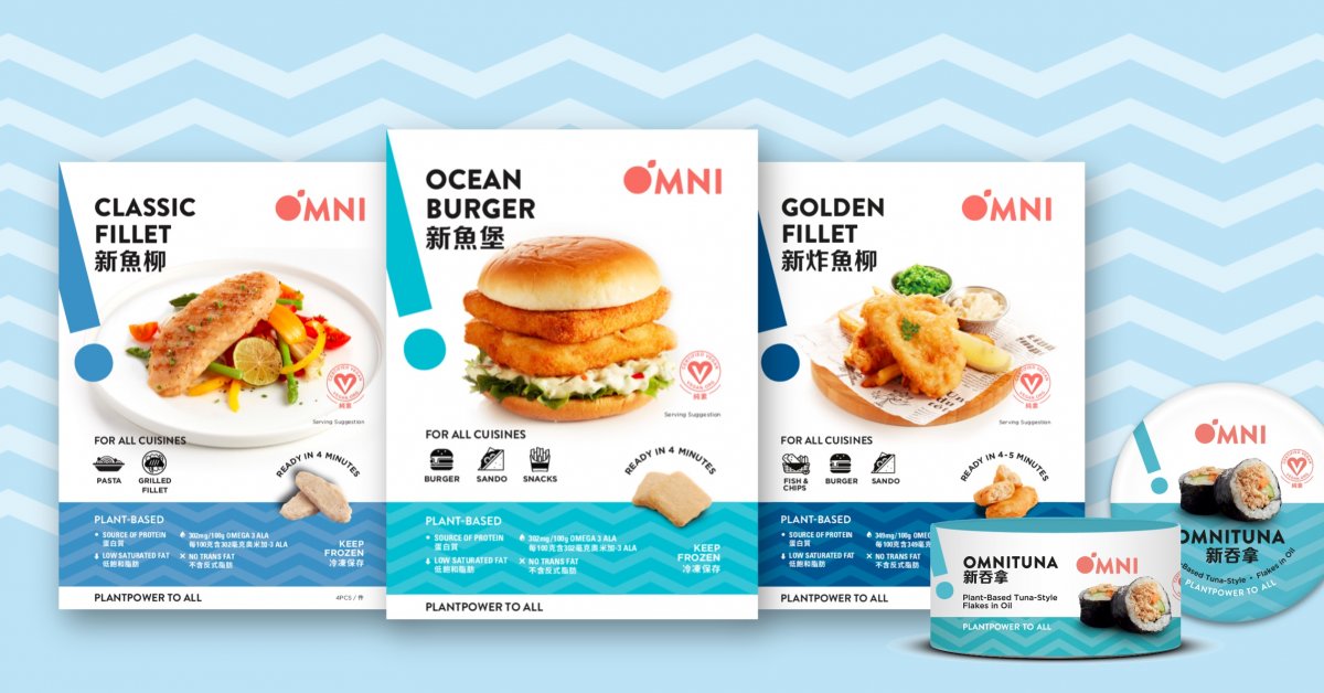 OmniFoods unveils brand new OmniSeafood range with vegan fish fillet ...