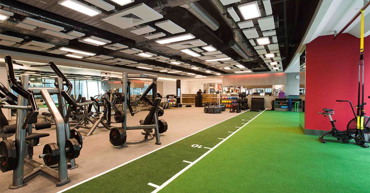 Raffles Place's sexy new gym has a realistic cycling class among other ...