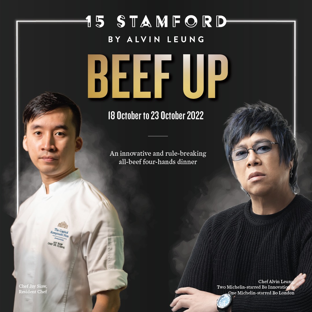 Chef Alvin Leung returns to headline an exclusive four-hands dinner - SG Magazine
