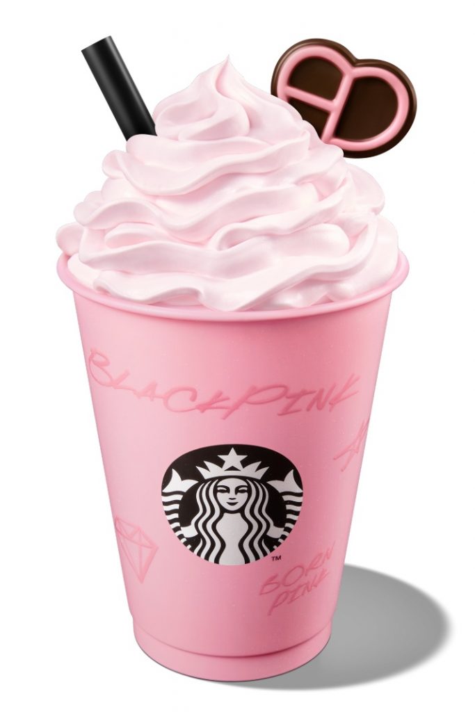 Starbucks and Blackpink introduce new Frappuccino and limited-edition ...