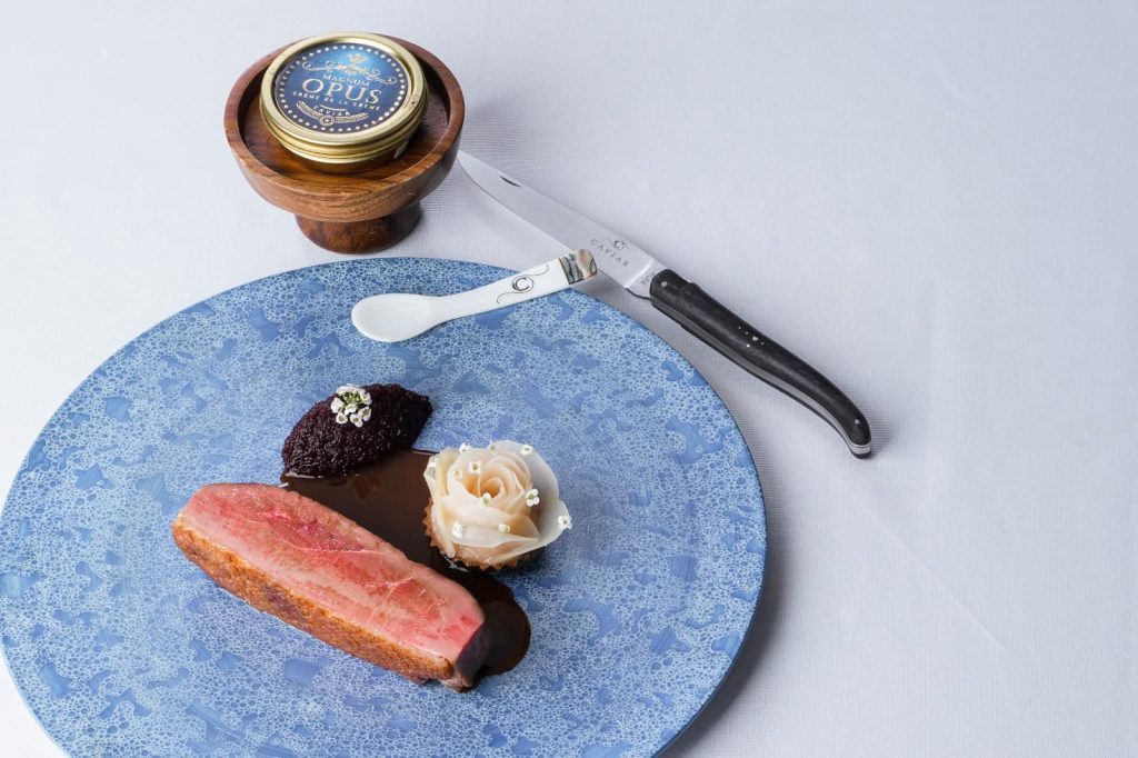 Fine-dining restaurant Caviar showcases the finest winter ingredients ...