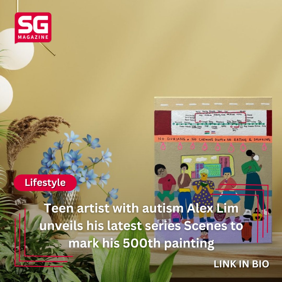 Teen artist with autism alex lim - SG Magazine
