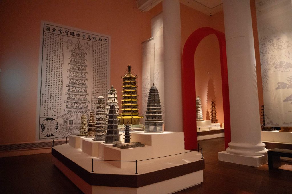 Special collection of hand-carved model pagodas on exhibition now at ...