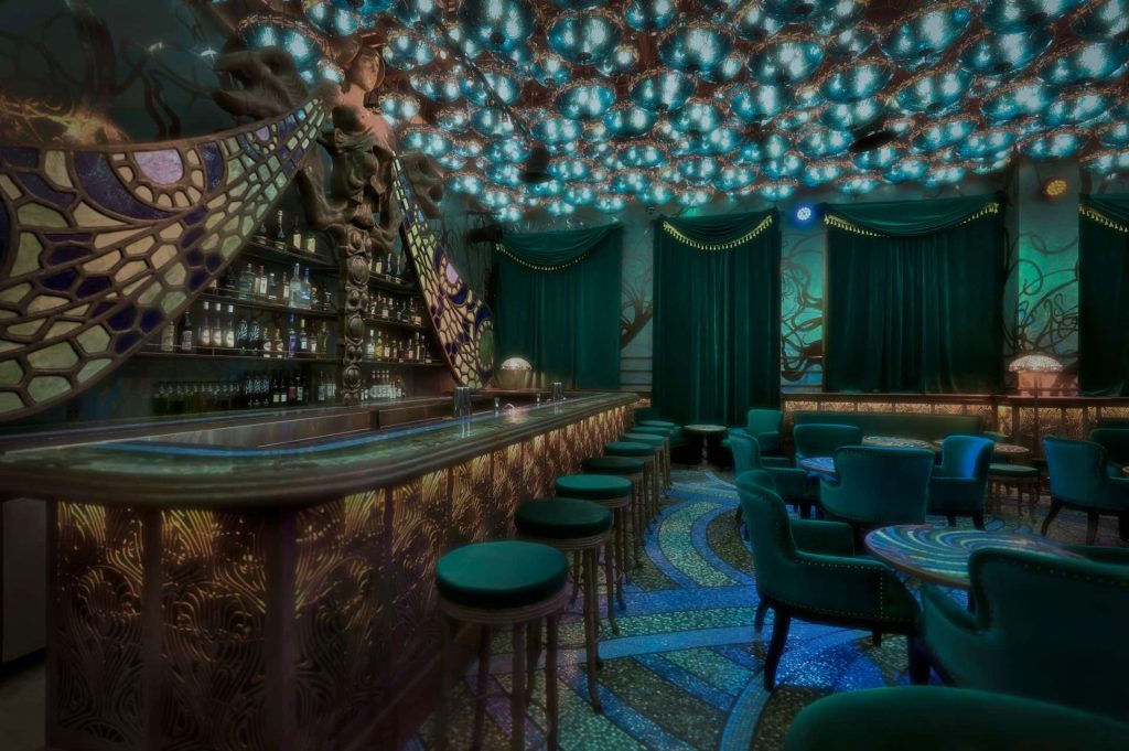 Dragonfly bar buzzes into Singapore with Art Nouveau decor and bespoke ...