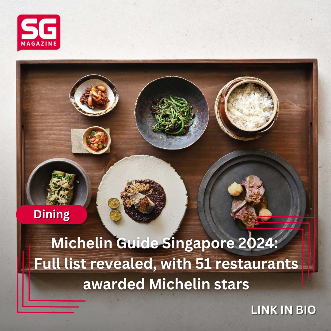 Michelin Guide 2024 - SG Magazine