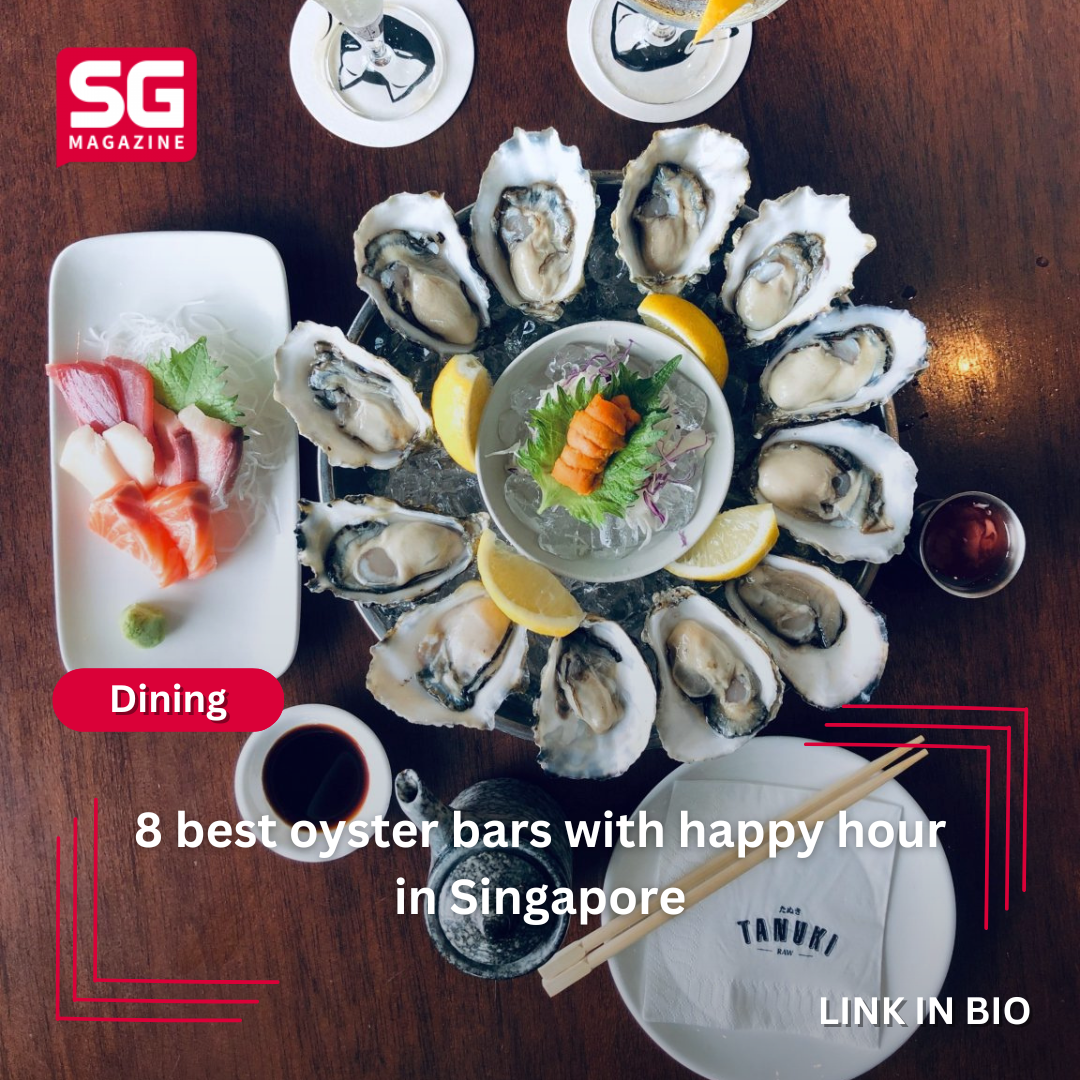 8 best oyster bars with happy hour in Singapore - SG Magazine