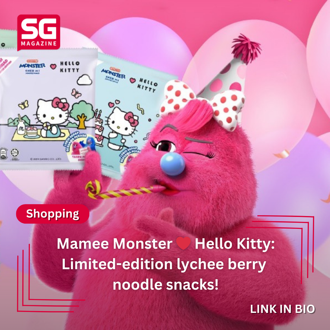 Mamee Monster loves Hello Kitty - SG Magazine