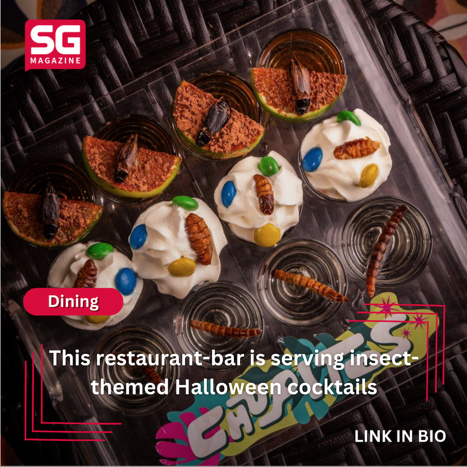 This restaurant-bar is serving insect-themed Halloween cocktails with ...